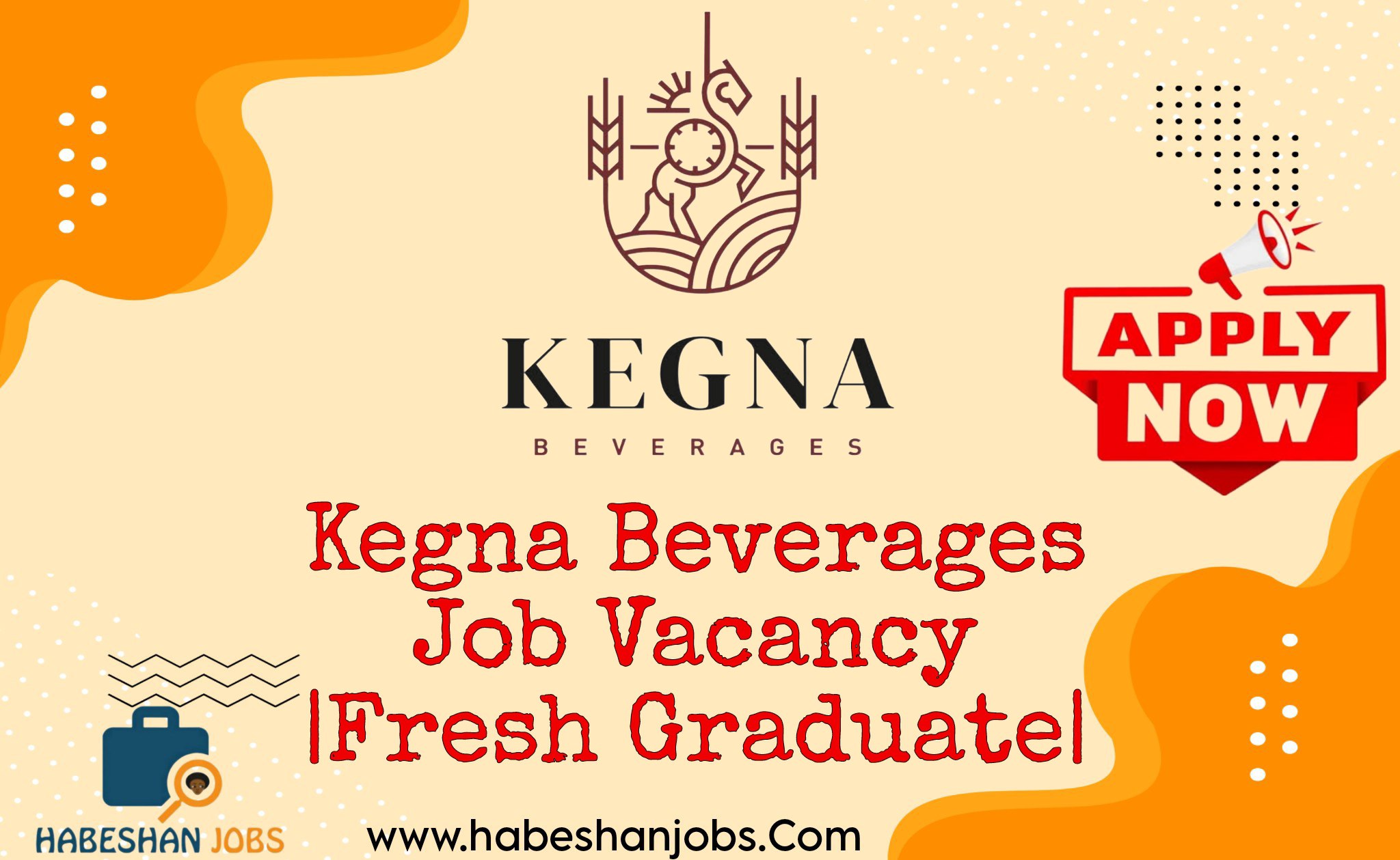 Kegna Beverages Job Vacancy |Fresh Graduate|