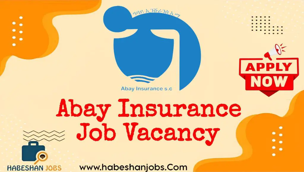 Abay Insurance Job Vacancy 2025 | Human Resource & Marketing Management ...