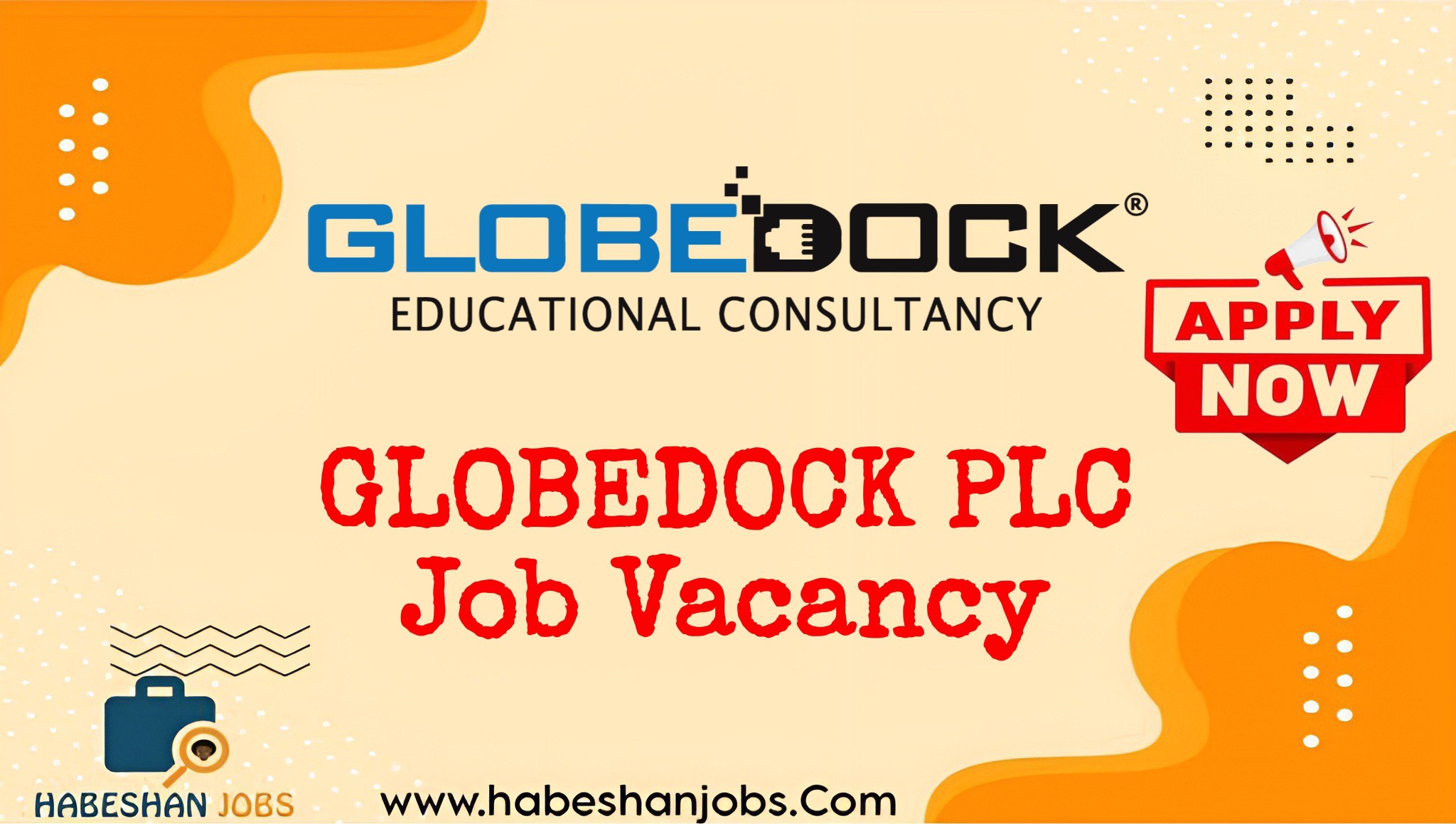 GLOBEDOCK PLC Job Vacancy |Fresh Graduates|