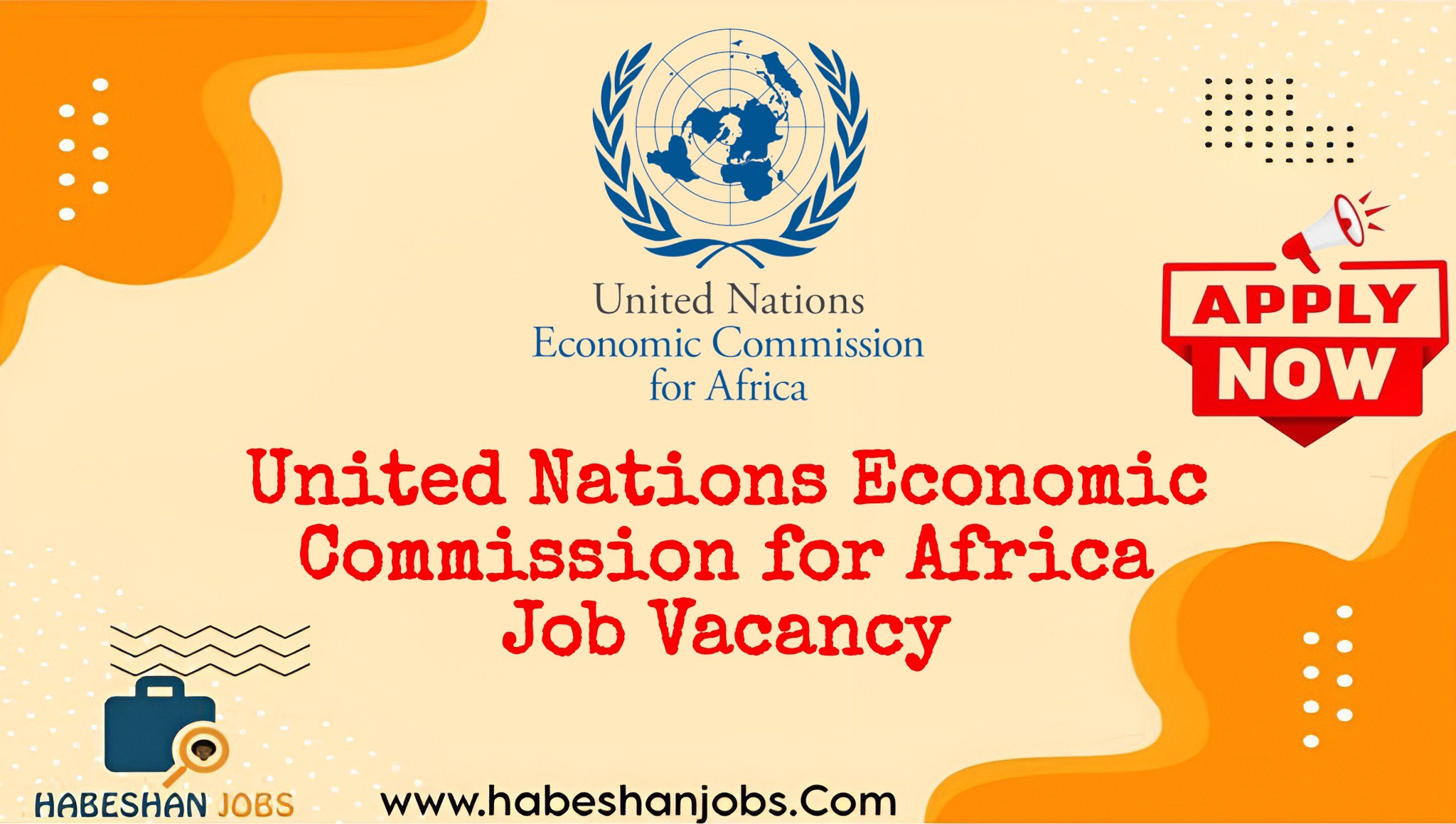 United Nations Economic Commission for Africa Job Vacancy |Fresh Graduates|