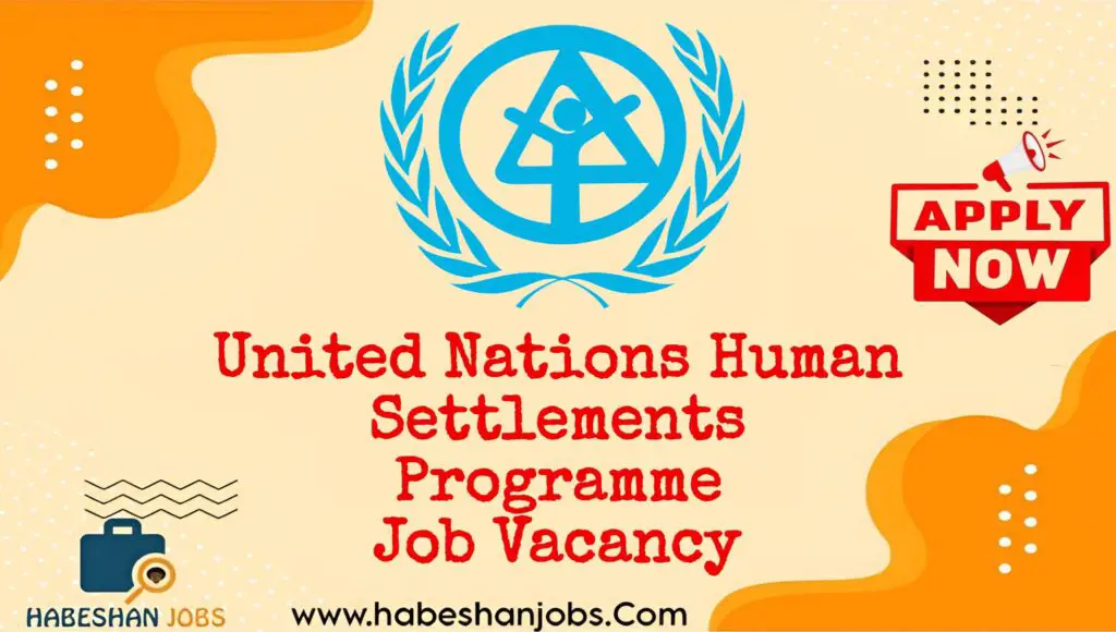 UN-Habitat Internship Opportunity – Research Assistant Intern Job in Ethiopia | May 2025