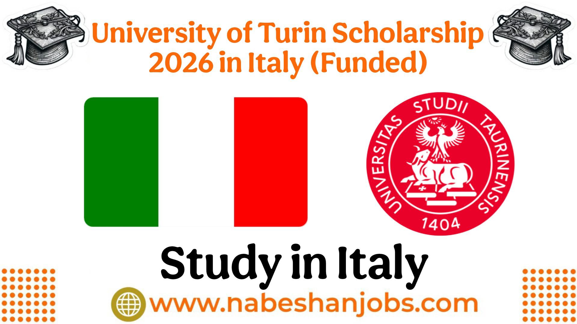 University of Turin Scholarship 2026 in Italy (Funded)