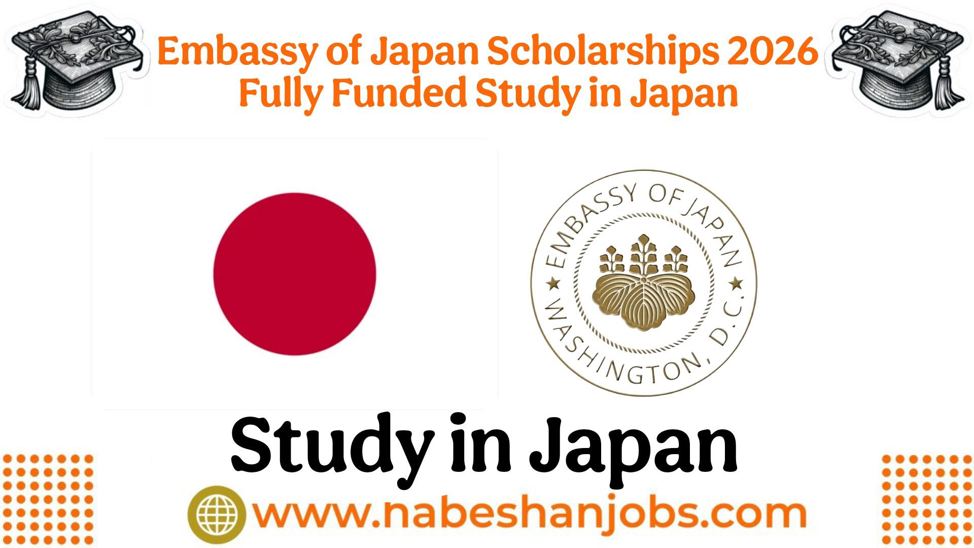Embassy of Japan Scholarships 2026 | Fully Funded Study in Japan